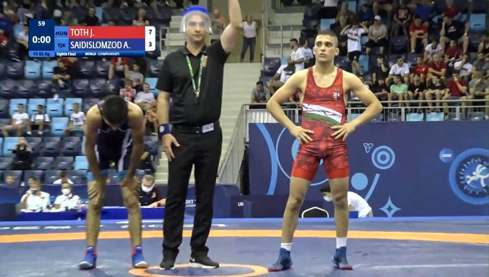 Tóth Patrik a Kadet Birkózó-világbajnokságon szerepelt - Newjság